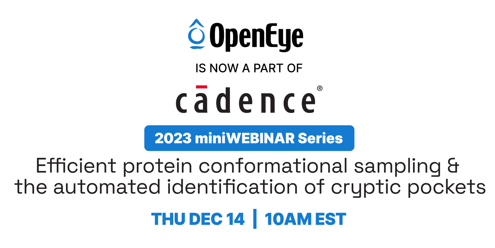 Protein conformational sampling for identification of cryptic pockets