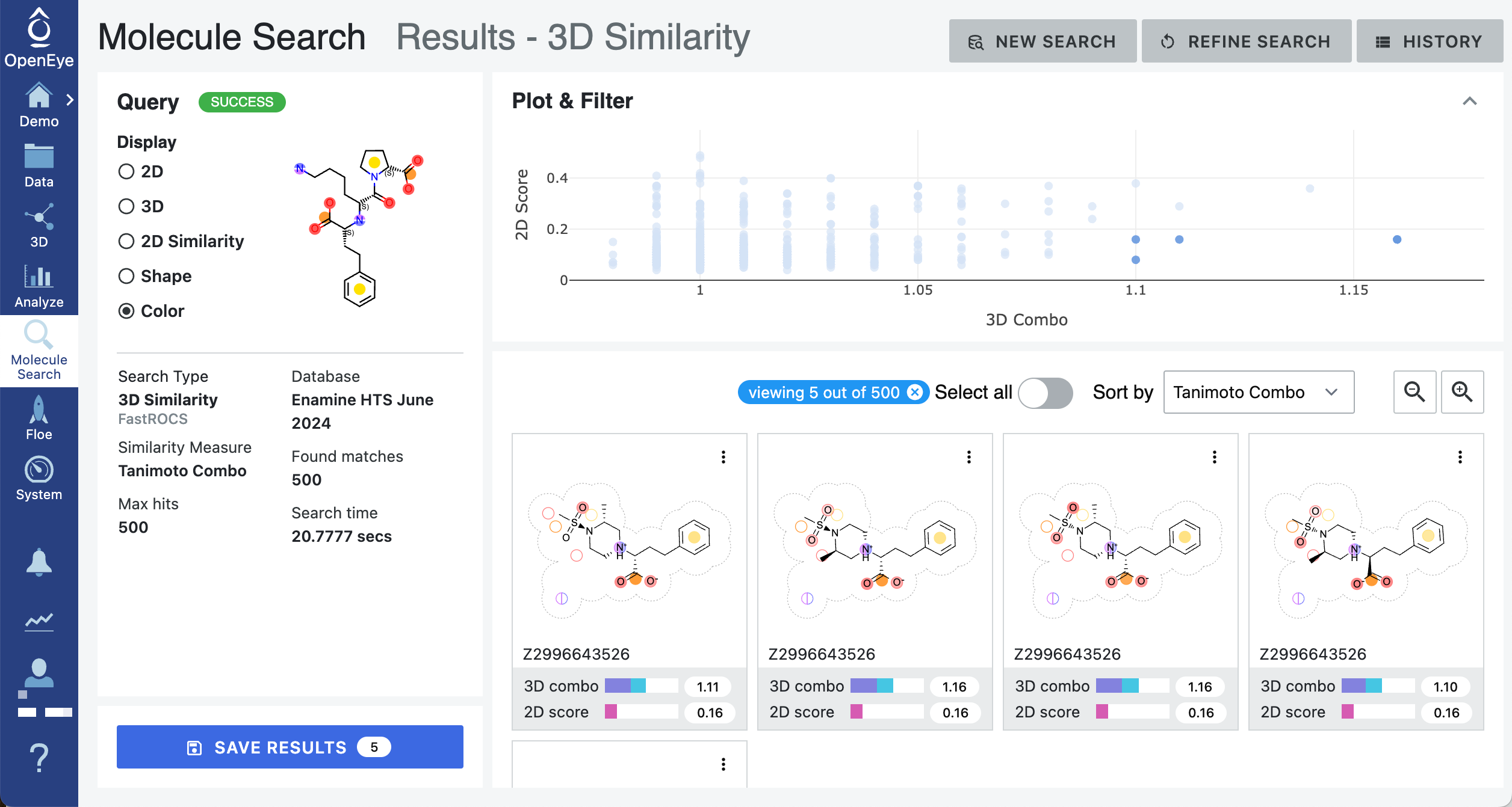 Small Molecule Drug Discovery in the Cloud - Orion