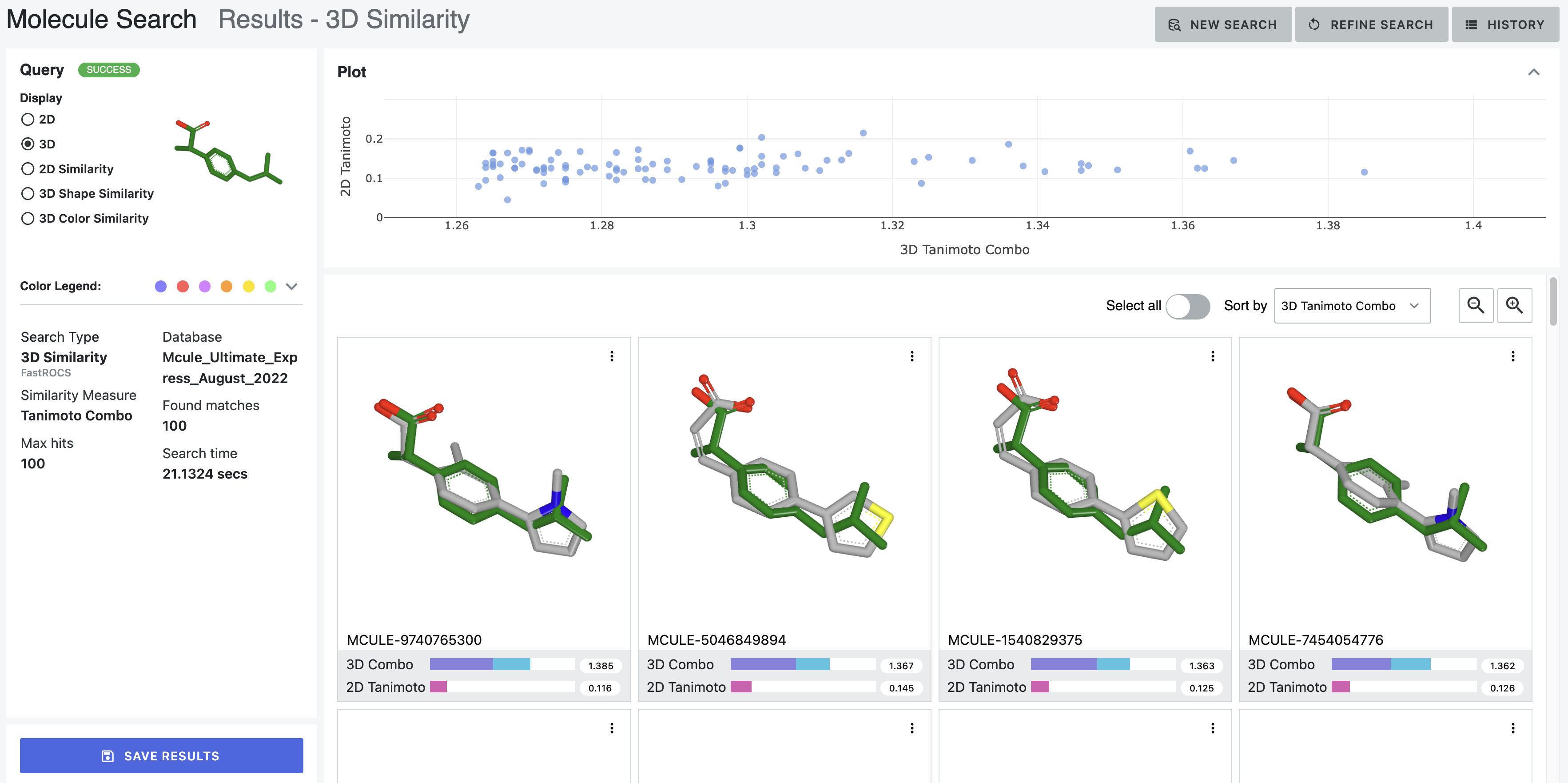 Orion Molecule Search